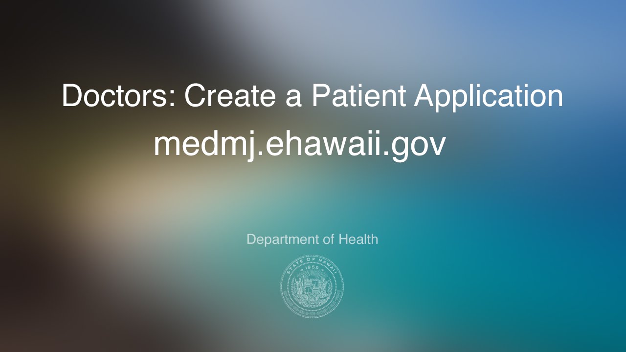 Doctors: Create a Patient Application - YouTube