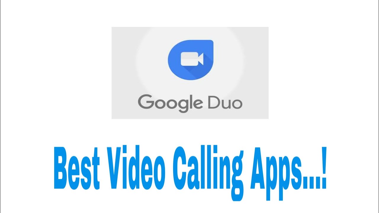 Best Video Calling Apps 2020 - YouTube