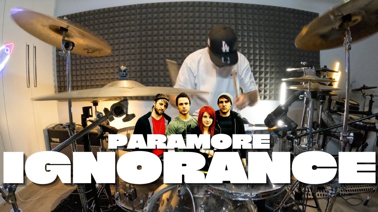 Paramore - Ignorance (DRUM COVER) - YouTube