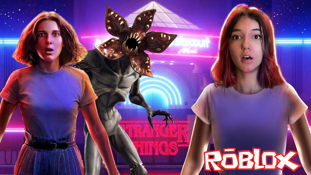 Roblox - ENTRAMOS NO INCRÍVEL MUNDO DE STRANGER THINGS (Starcourt Mall ...