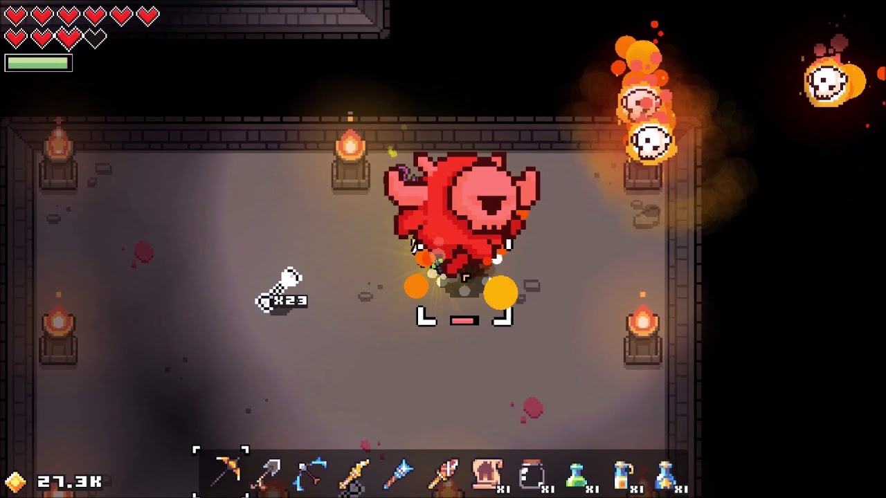 Forager Great Demon Boss Fight - YouTube