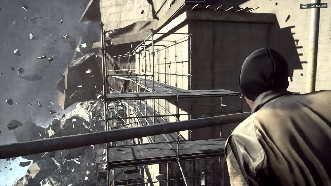 Battlefield 4 Dam Explosion Physx GTX 770 - YouTube