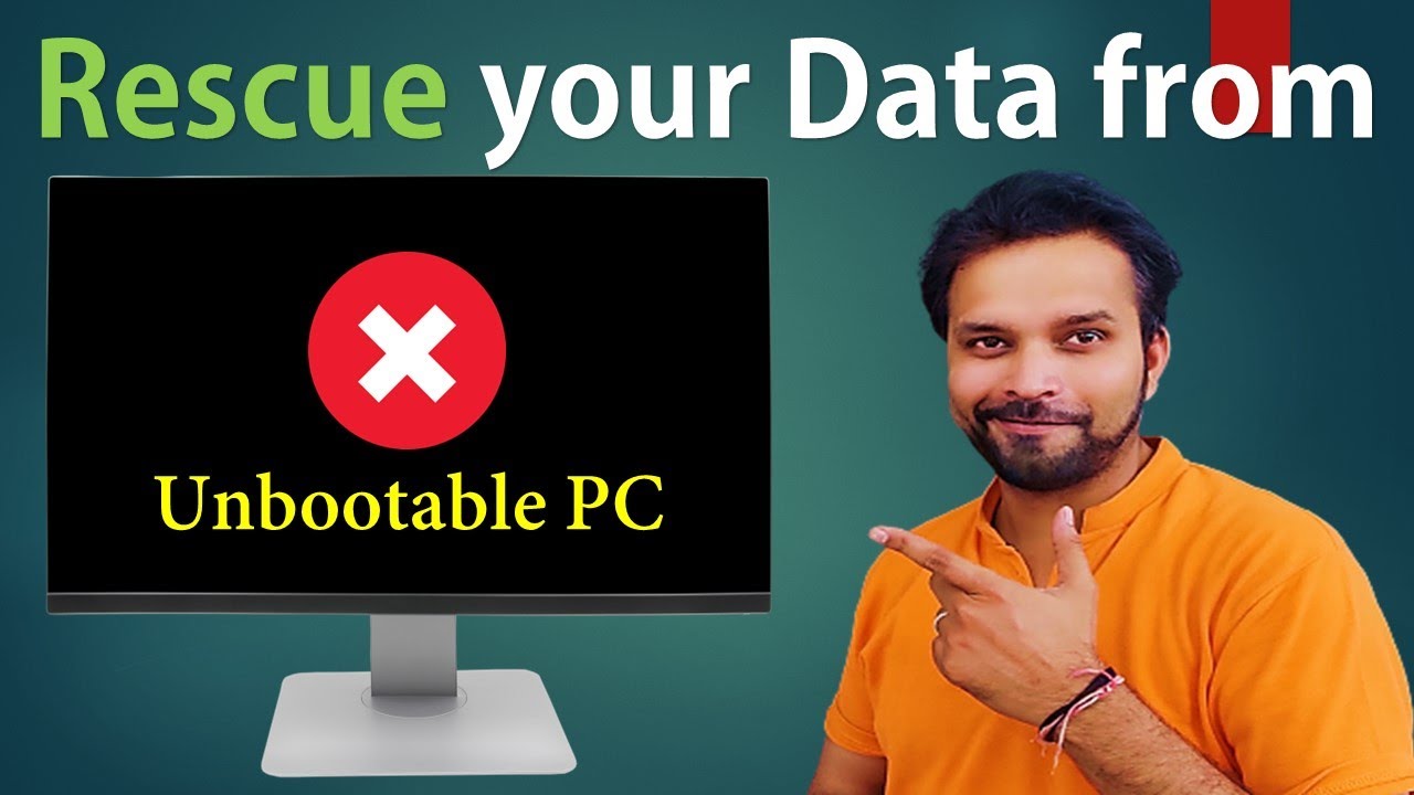 Rescue your data from unbootable Computer | Buzz2Day Tech - YouTube
