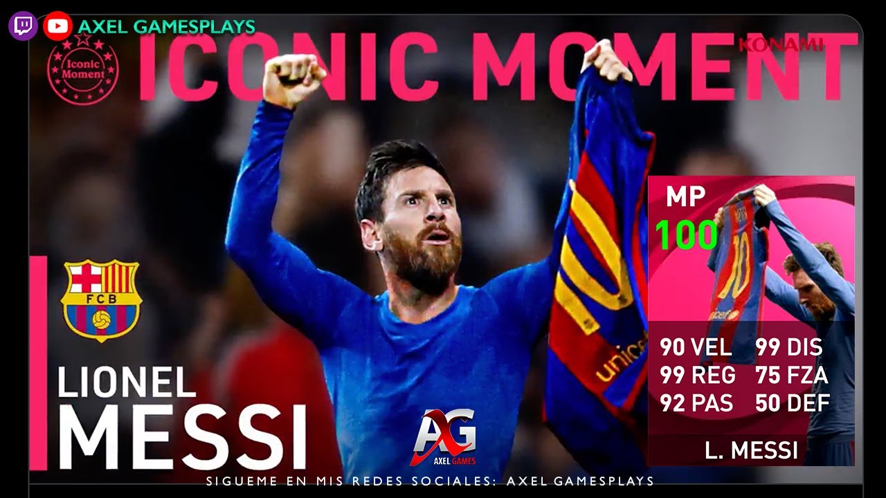 MESSI 100* Iconic Moment Barcelona GRATIS! Fichaje y primera impresión ...
