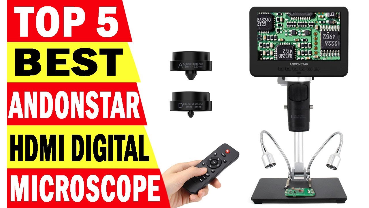 Top 5 Best Andonstar HDMI Microscope In 2024 - YouTube