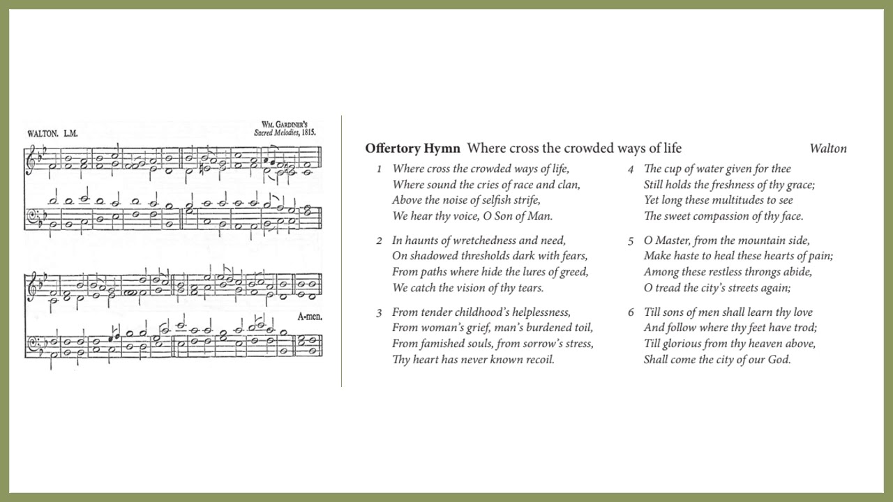 Hymns for Trinity 2 - YouTube