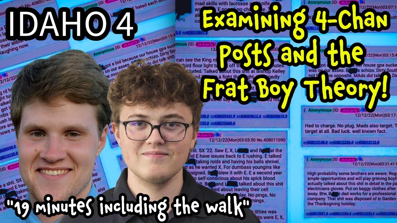 IDAHO 4: THE INFAMOUS 4-CHAN POSTS & FRAT BOY THEORIES!!!!! - Murder ...