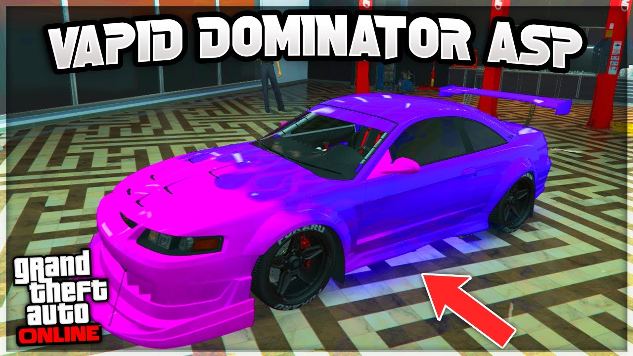 GTA 5 Vapid Dominator ASP Customization & Speed! | New GTA 5 Online ...