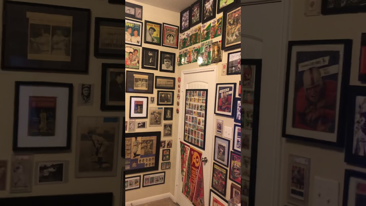 Update Sports Card Man Cave - YouTube