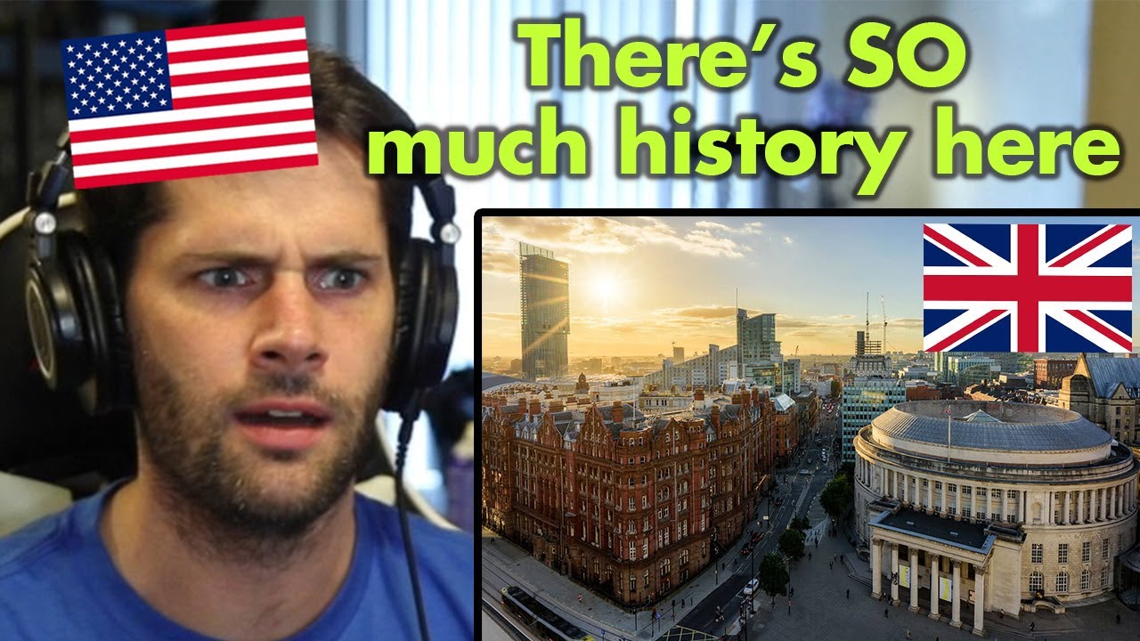 American Reacts to the BEST Places to Visit in Manchester - YouTube