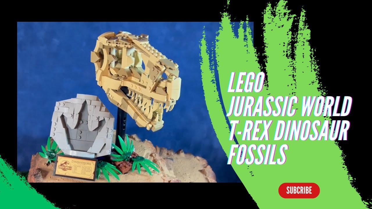 Dinosaur Fossil Skull Lego