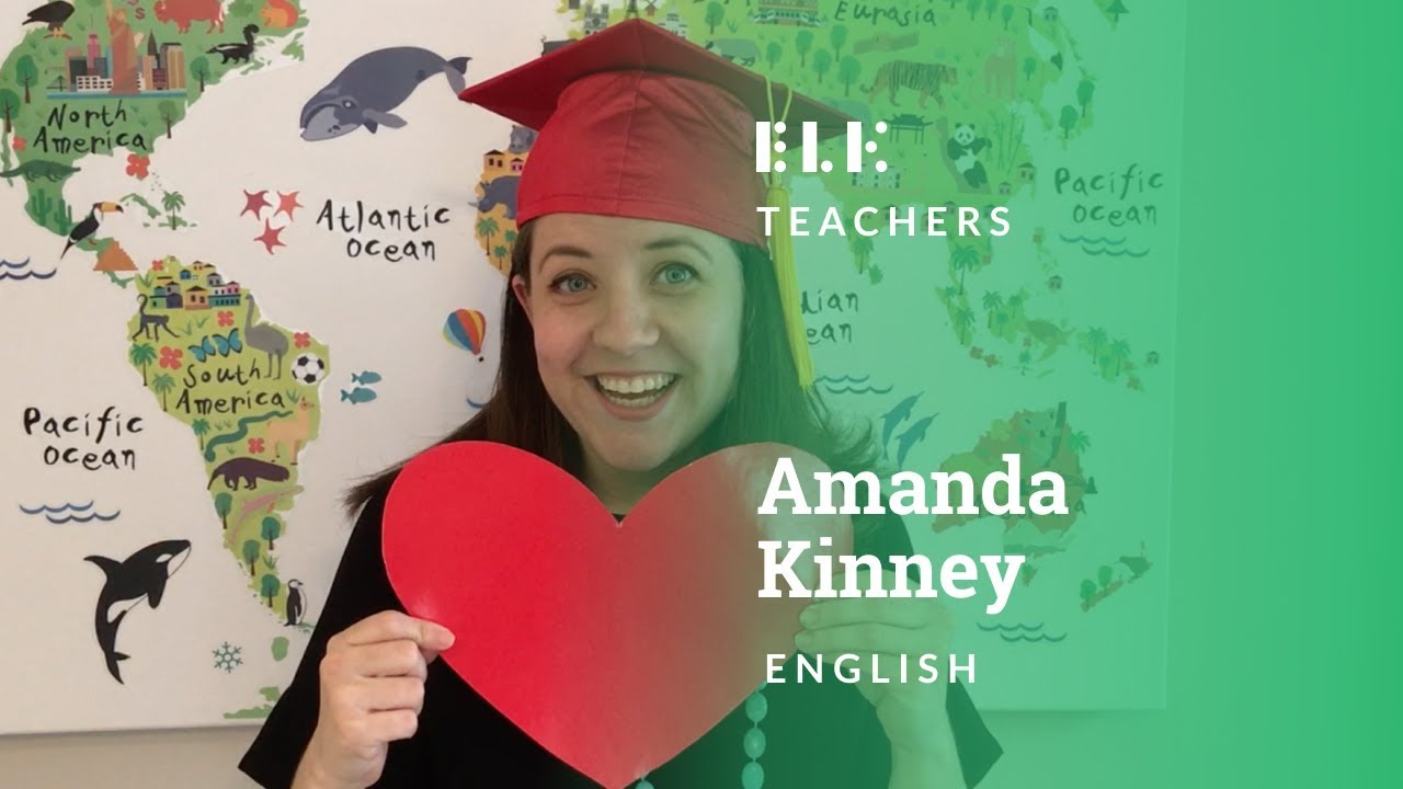 Study English with Amanda Kinney, ELK Academy teacher - YouTube