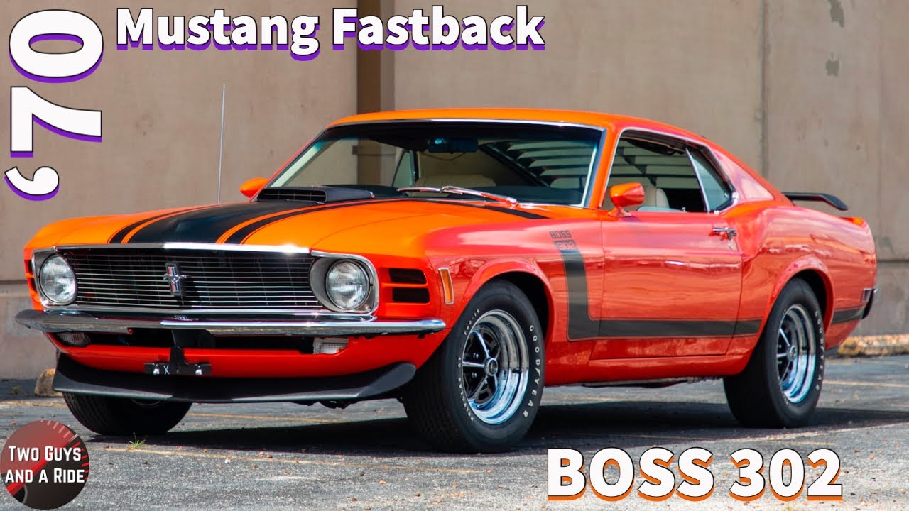 1970 Mustang Fastback Boss 302