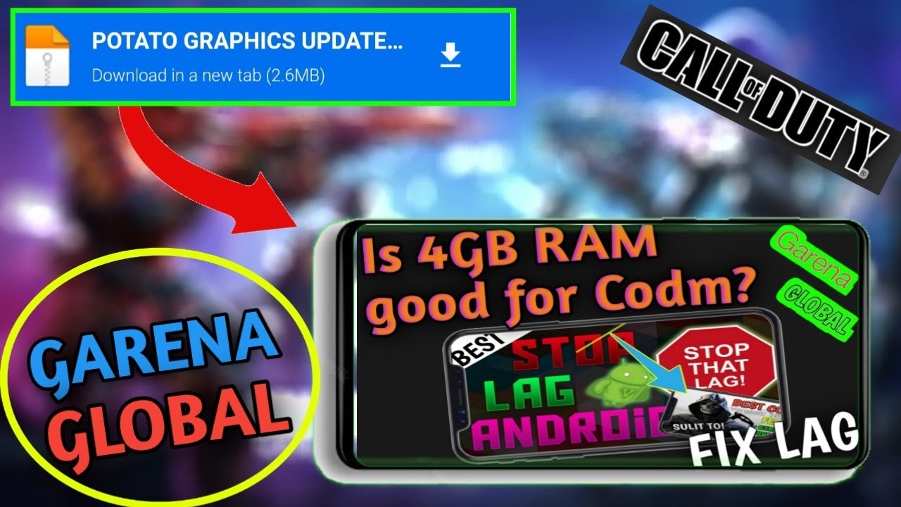 CODM POTATO GRAPHICS CONFIG | 99% FASTER PERFORMANCE - YouTube