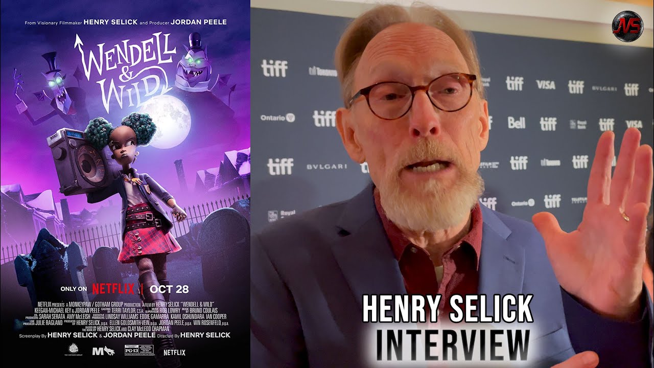 INTERVIEW with Wendell & Wild (Netflix) | Director: HENRY SELICK - YouTube