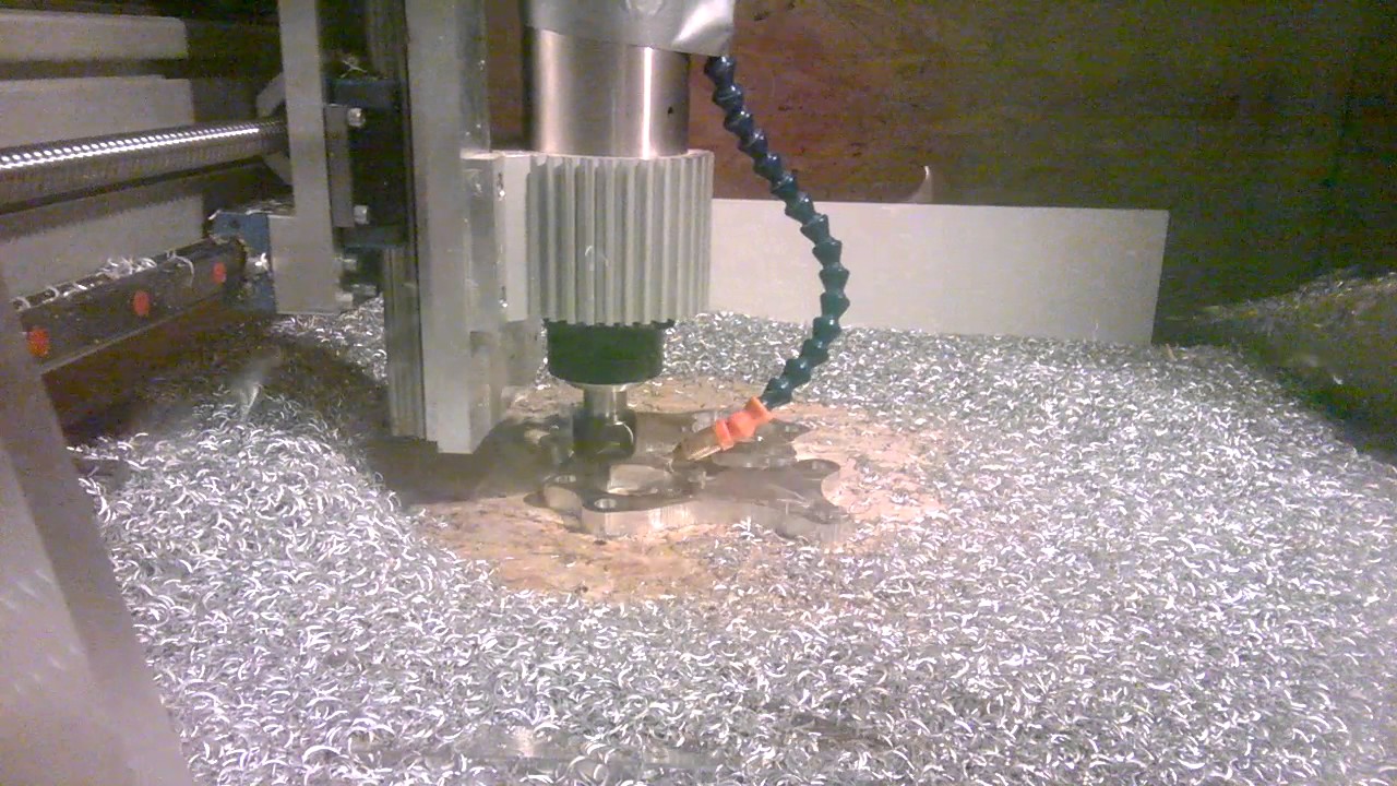 HSC High Speed Cutting Aluminium - YouTube