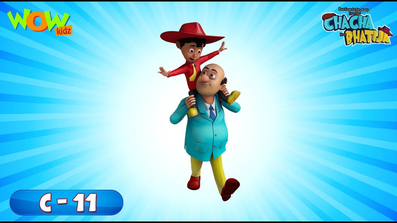 Chacha Bhatija 5 episodes in 1 hour | 3D Animation for kids | #11 - YouTube