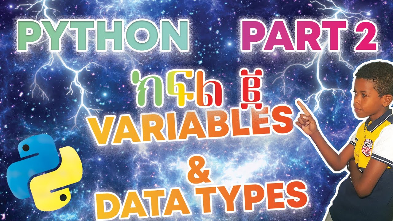 Variables And Datatypes Python Lesson 2 Youtube