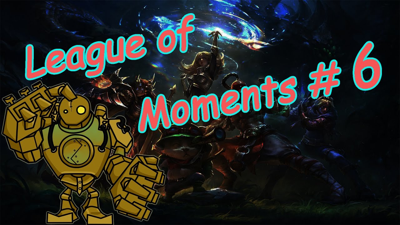 League of moments #6 Best ROFL in LoL RU - YouTube