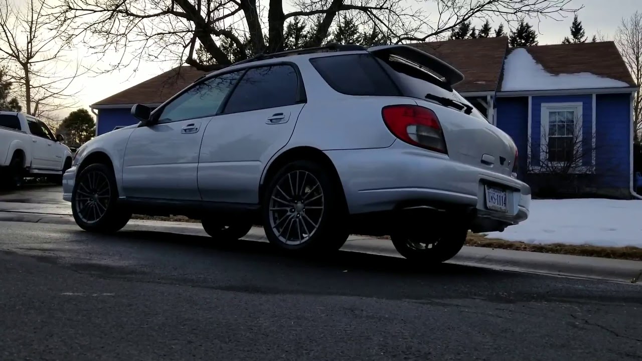 Cold Start And Idle (Break-in Tune) 2002 WRX Wagon Build - YouTube