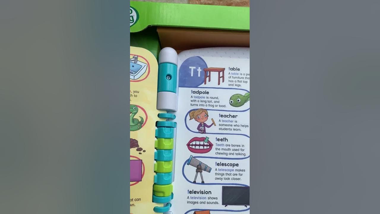 Leap frog A-Z dictionary. Children electronic dictionary - YouTube