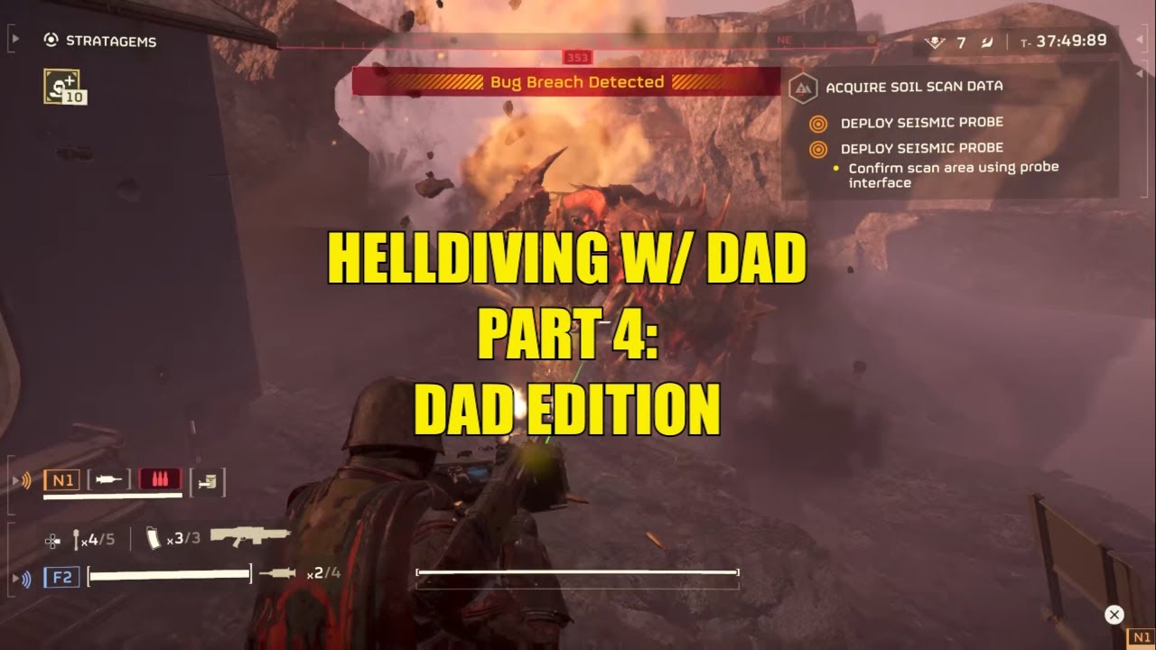 Helldiving w/ Dad 4: Dad Edition - YouTube