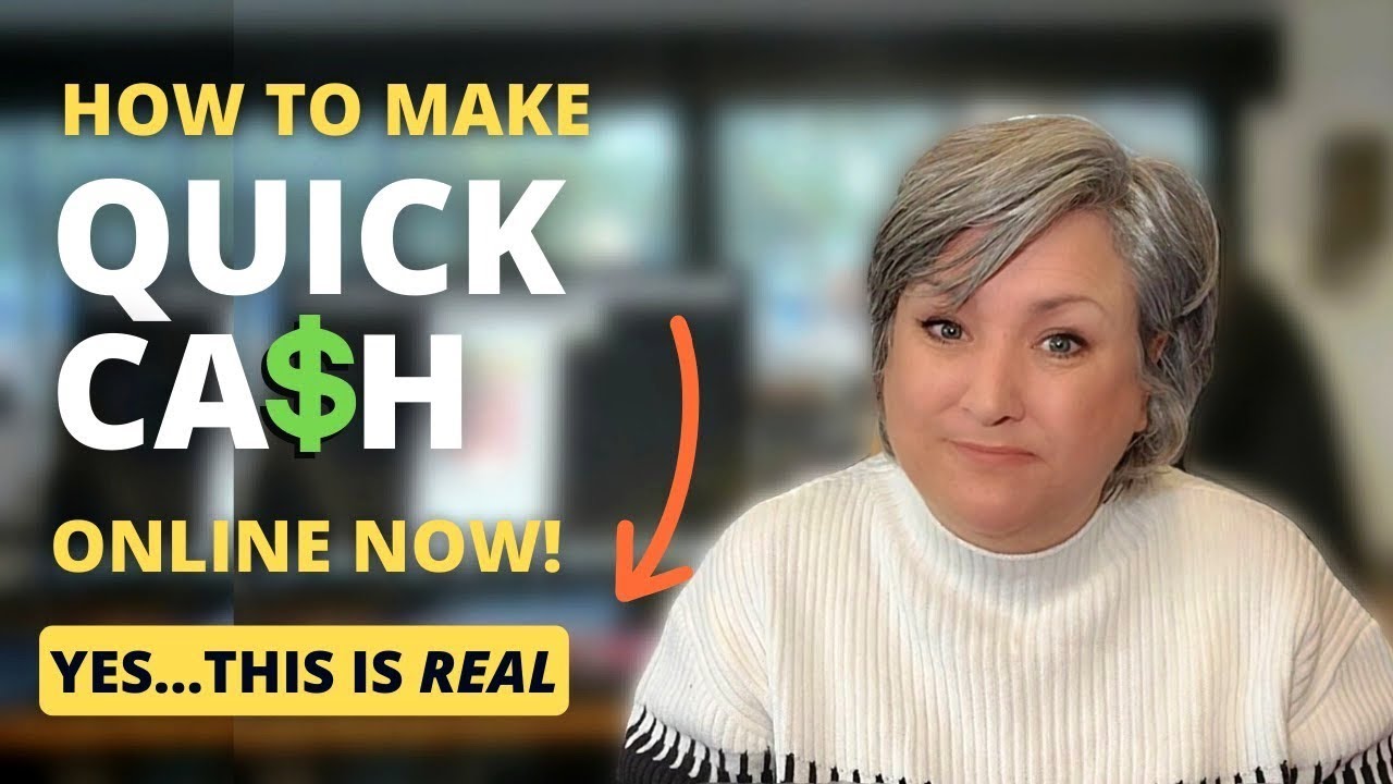 How to Make QUICK CASH NOW! This Video SHOWS You THREE Ways ANYONE Can ...