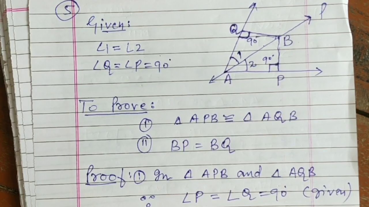 Triangle exercise 7.1 - YouTube