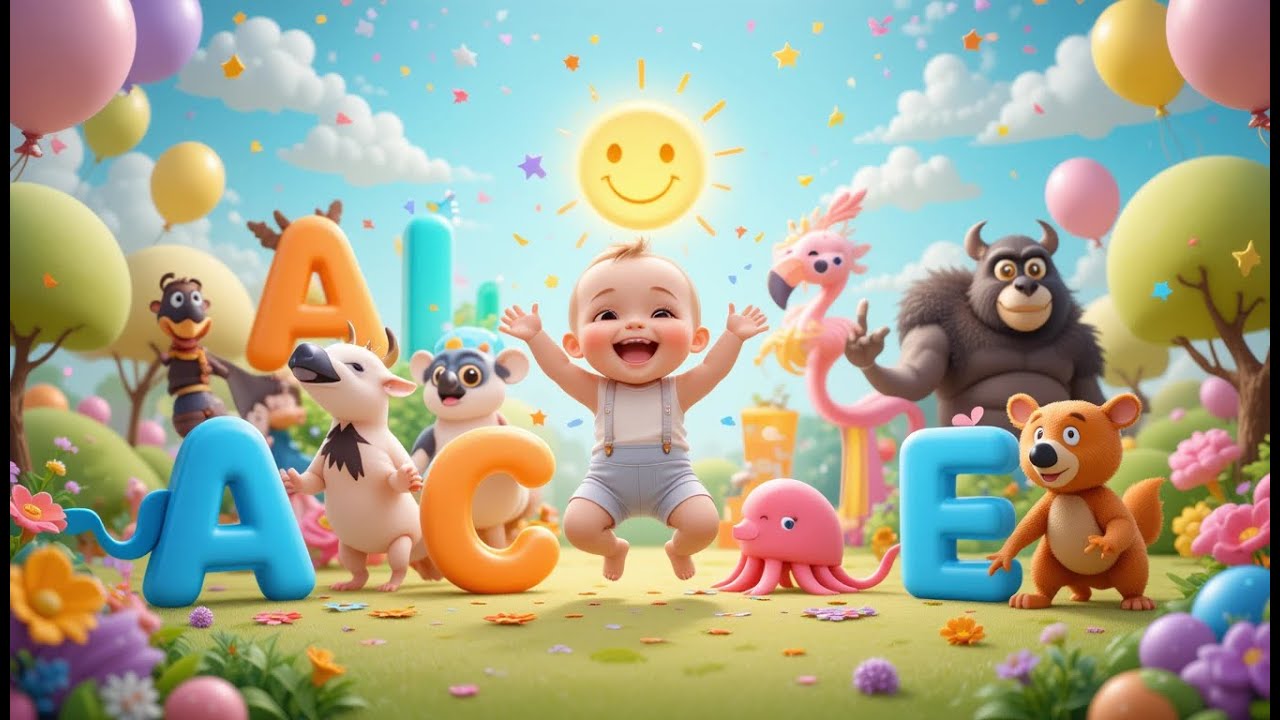 A to Z Alphabet Song | Fun Learning with Animals for Kids - YouTube