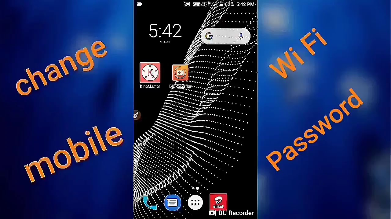 How to change wi fi password - YouTube