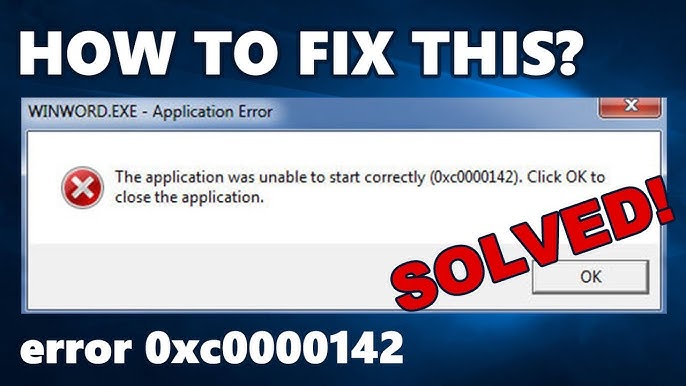 Error 0xc0000142 Solved Windows 10 Forums