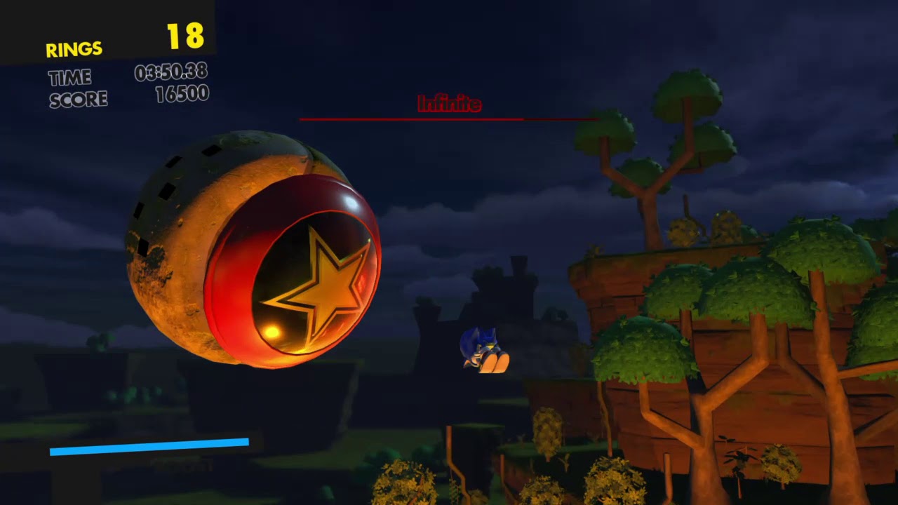 SONIC FORCES BOSS BATTLE SONIC VS INFINITE - YouTube