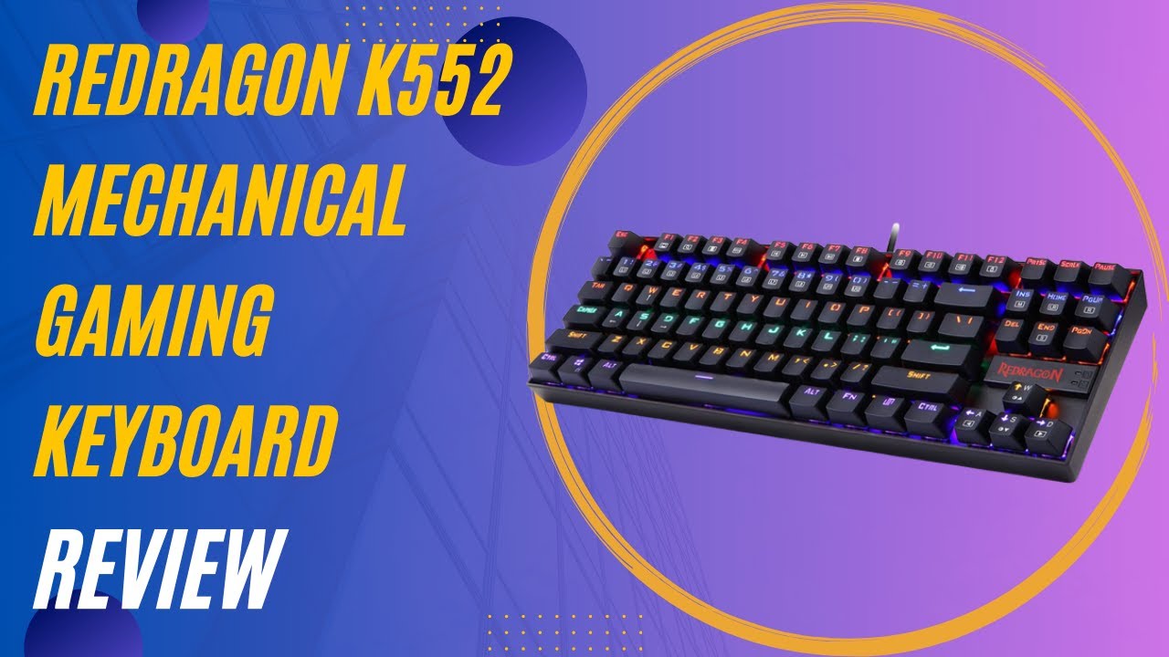 Redragon K552 Mechanical Gaming Keyboard: Compact and Colorful Review ...