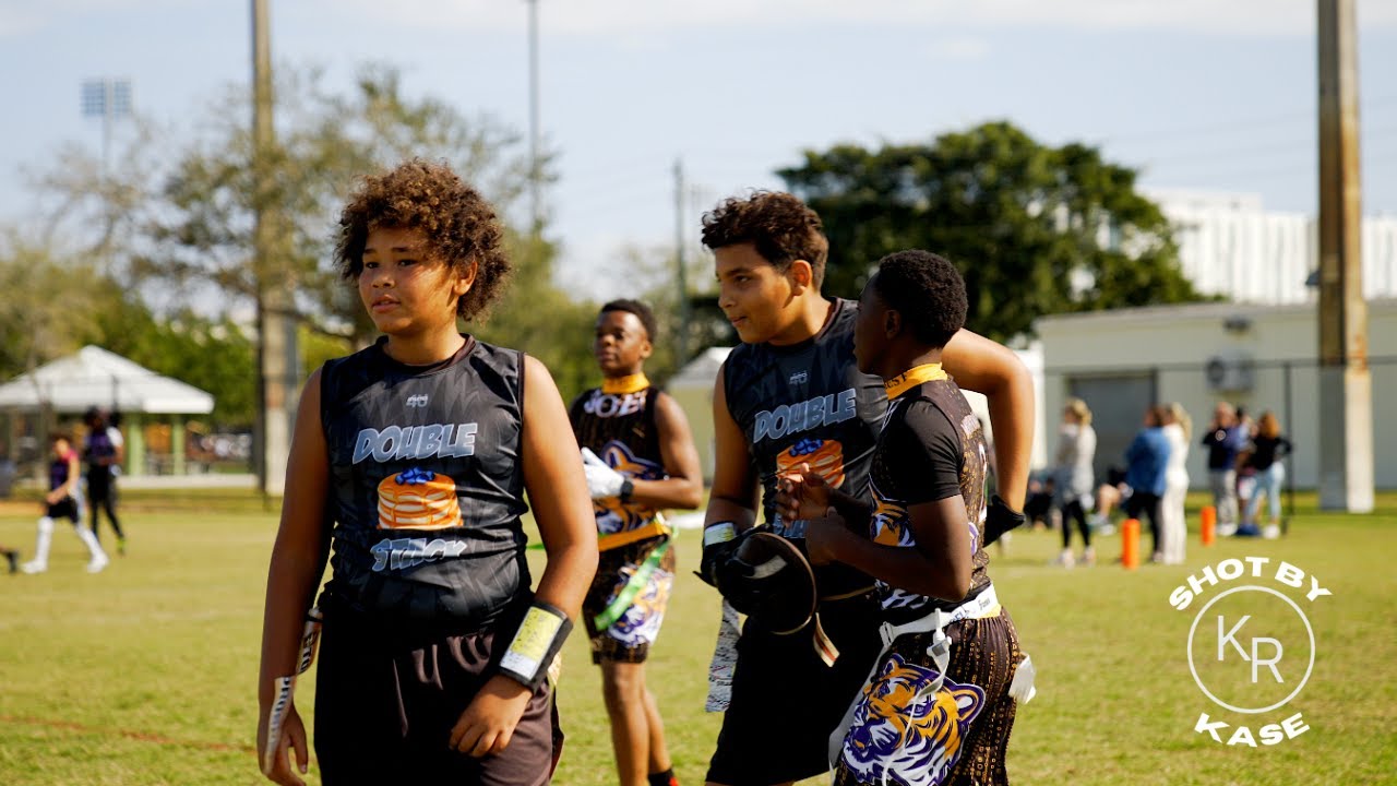 Double Stack vs B.O.B. | 12U | Red Zone Flag Football - YouTube