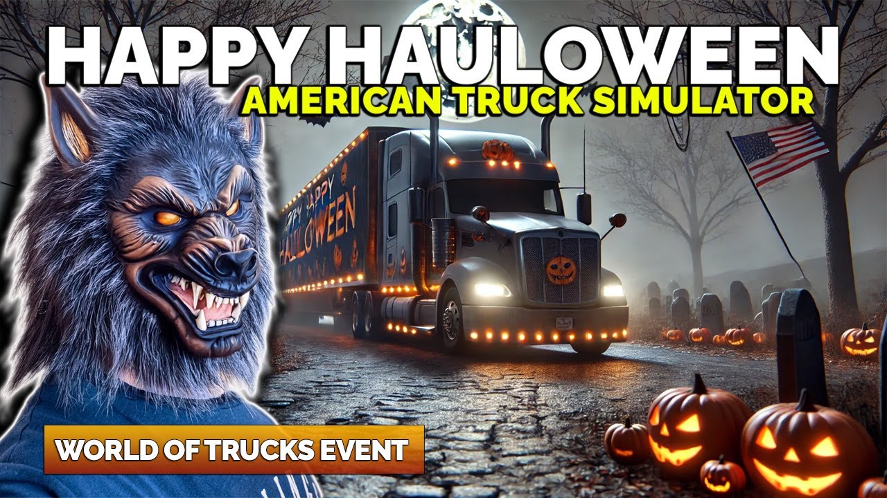 🎃 ATS Halloween Event | World of Trucks 🚛 | Herr Löblich LIVE 🔴 - YouTube