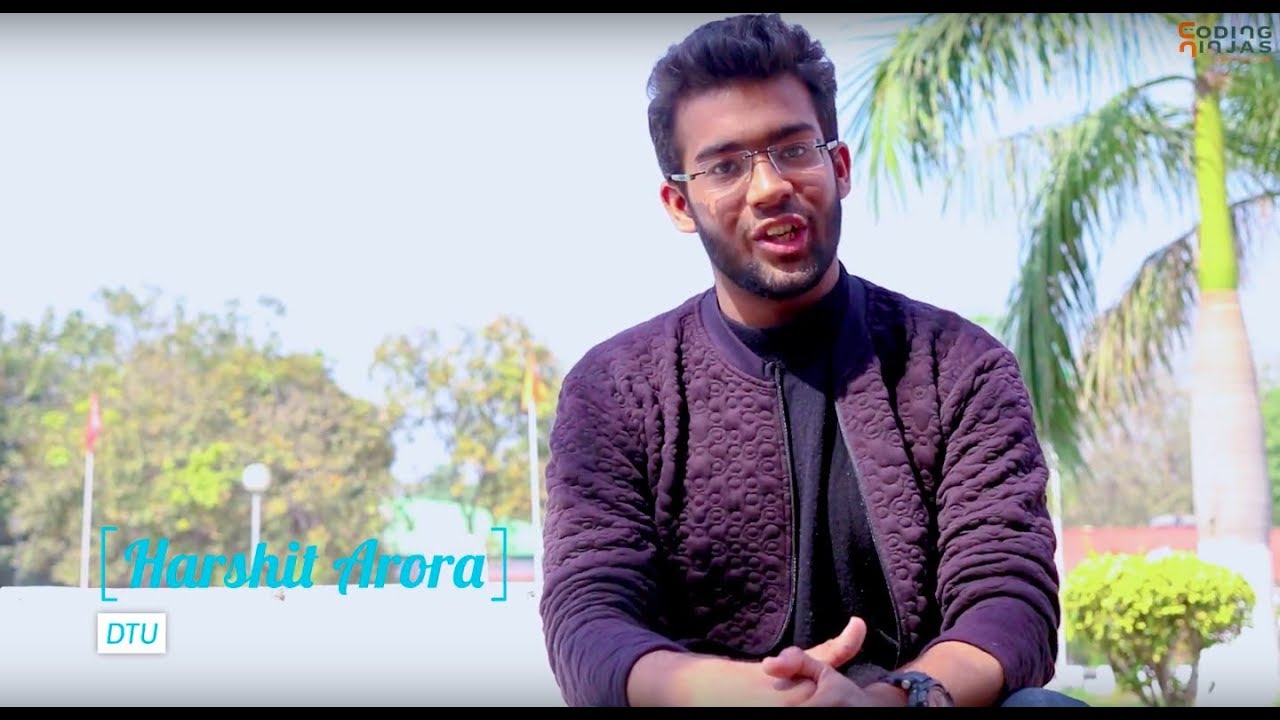 Watch how much Harshit loved CODEZEN and Coding Ninjas! - YouTube