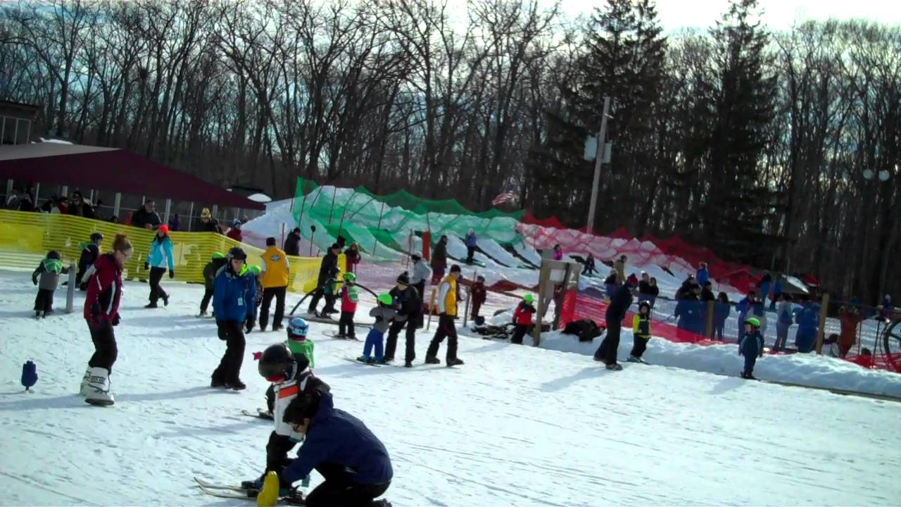 Sam 1st Downhill skiing 1 - YouTube