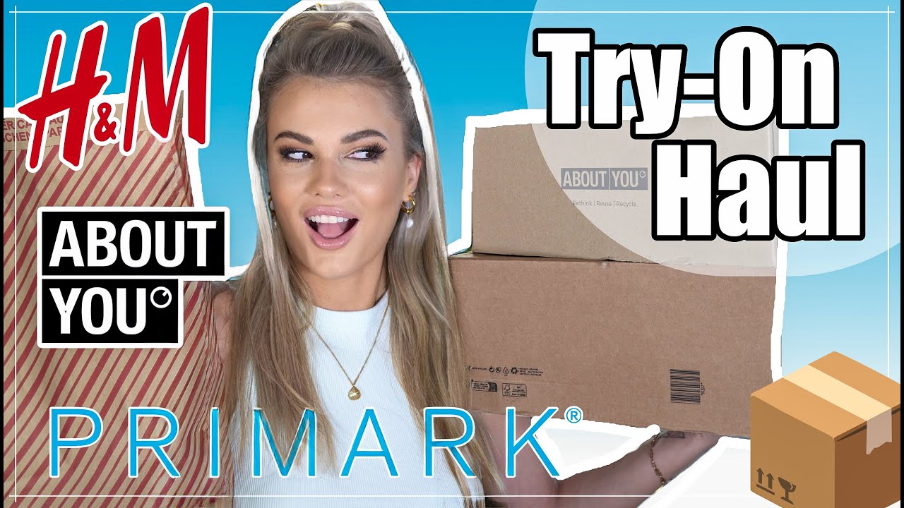 FASHION TRY ON HAUL Dezember 2022 - H&M, Primark, About You & BURGA I ...