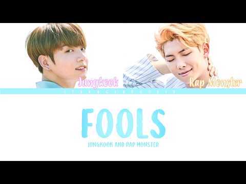 BTS Rap Monster and Jungkook – Fools Cover  (Color Coded Lyrics)