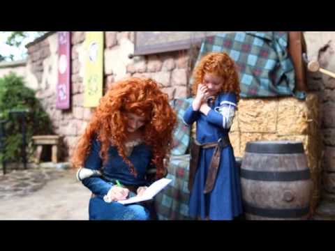 Merida Meets Little Merida - YouTube