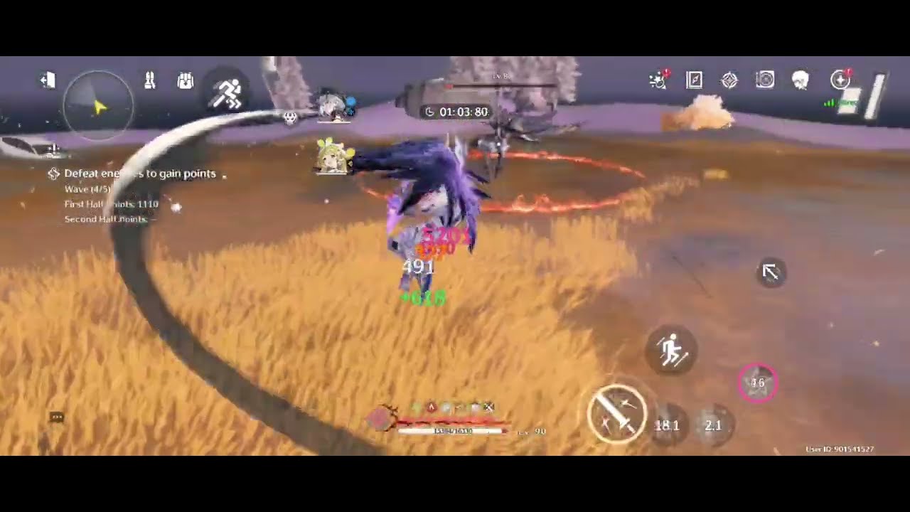 Wuthering Waves 2.0 mobile has bug infinite resonance liberation skill ...