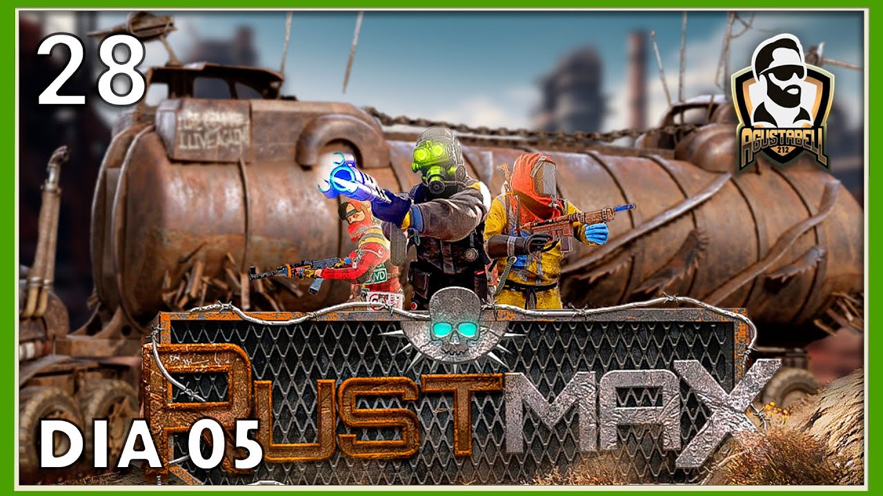 RUST MAX #28 | ASALTAMOS LA BASE DE LOS CARROÑEROS DE HQ | Gameplay Rust Español #rust #rustmax ...