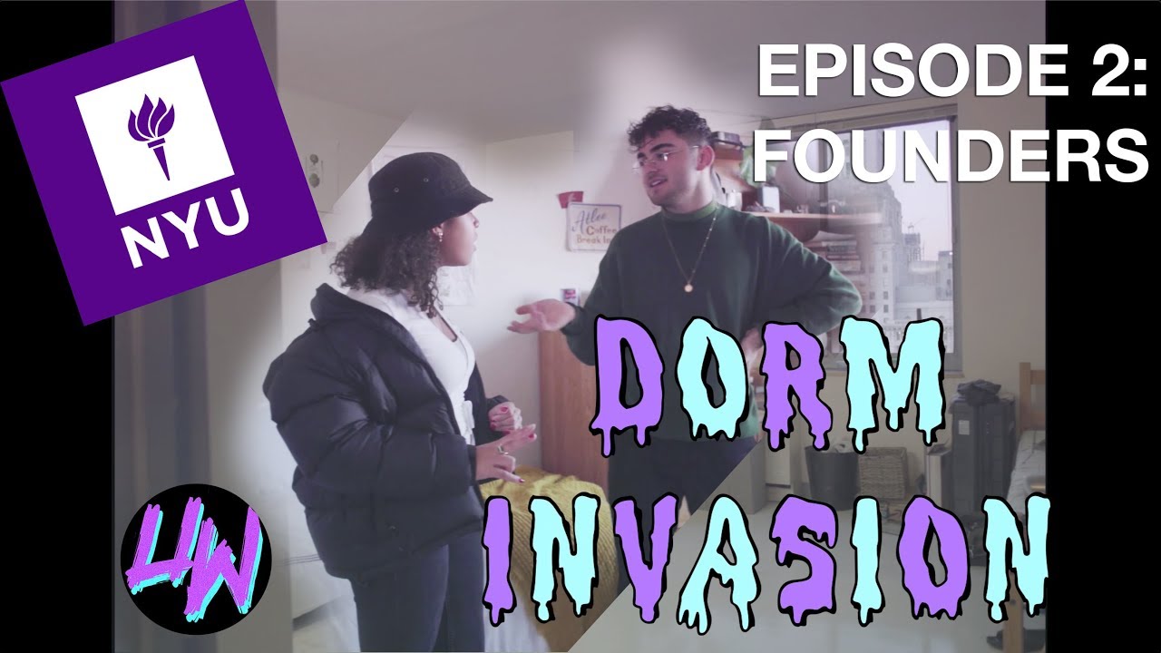NYU DORM TOUR - FOUNDERS HALL (DORM INVASION // EP. 2) - YouTube