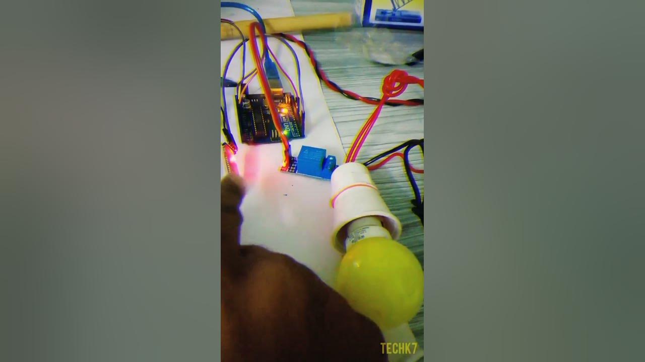 Home automation using Arduino, HC-05 Bluetooth receiver, etc || Techk7 ...