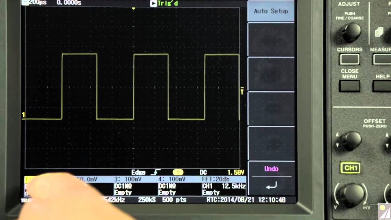 WaveJet Oscilloscopes are ready to read in 5 seconds from turn on - YouTube