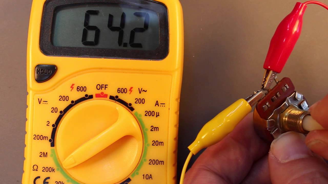 Potentiometer Tear Down - YouTube