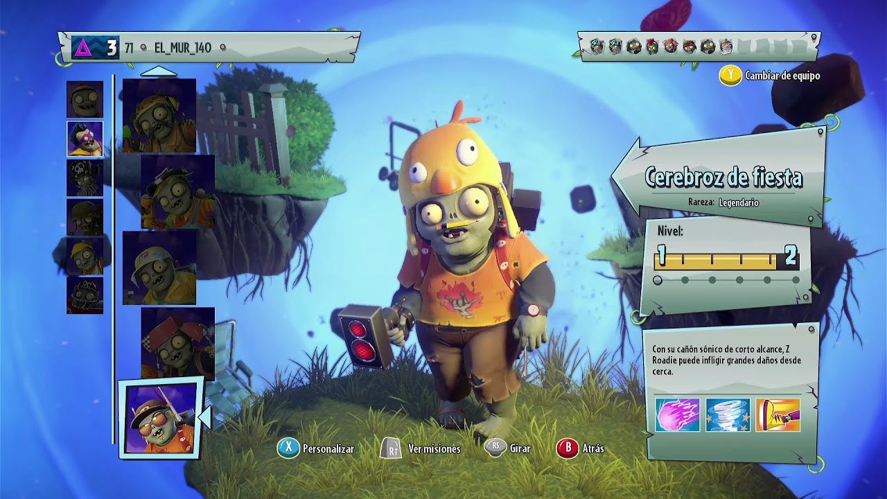 Plants vs Zombies GW 2 Derrota Por Equipos, Z,Roadie,AC Perry, 09 ...