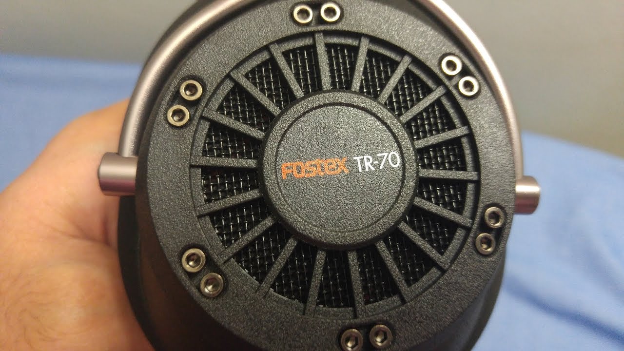 Fostex TR-70 250Ohm headphones - YouTube
