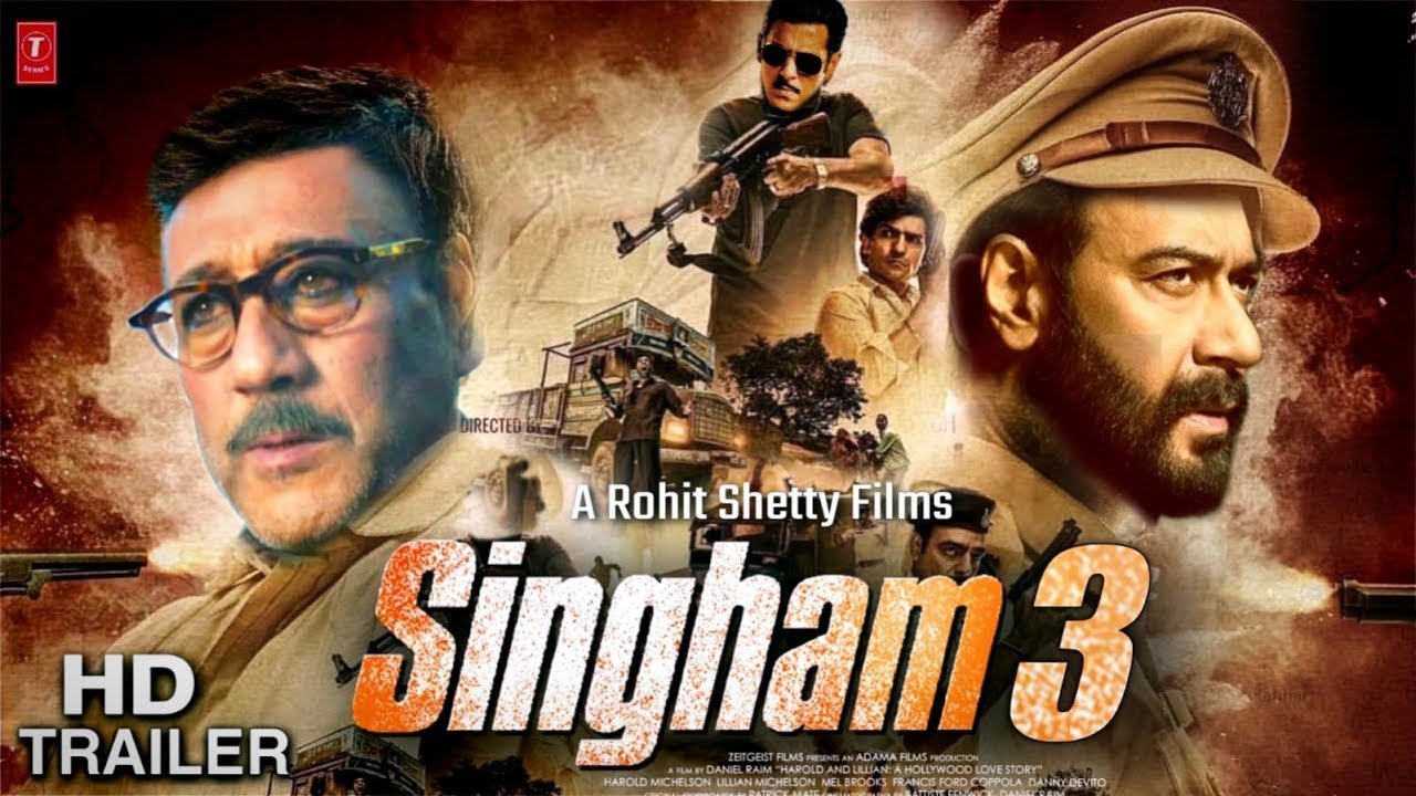Singham 3 Again Official Trailer : Huge Starcast | Ajay Devgan ...