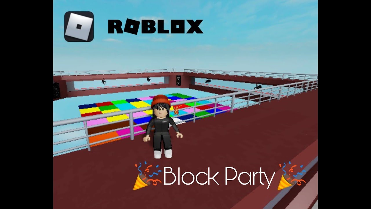 Playing Block Party || Roblox - YouTube
